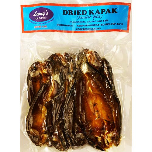 Leony's - Dried Kapak - Mullet Split - 6 OZ – Sukli - Filipino Grocery ...