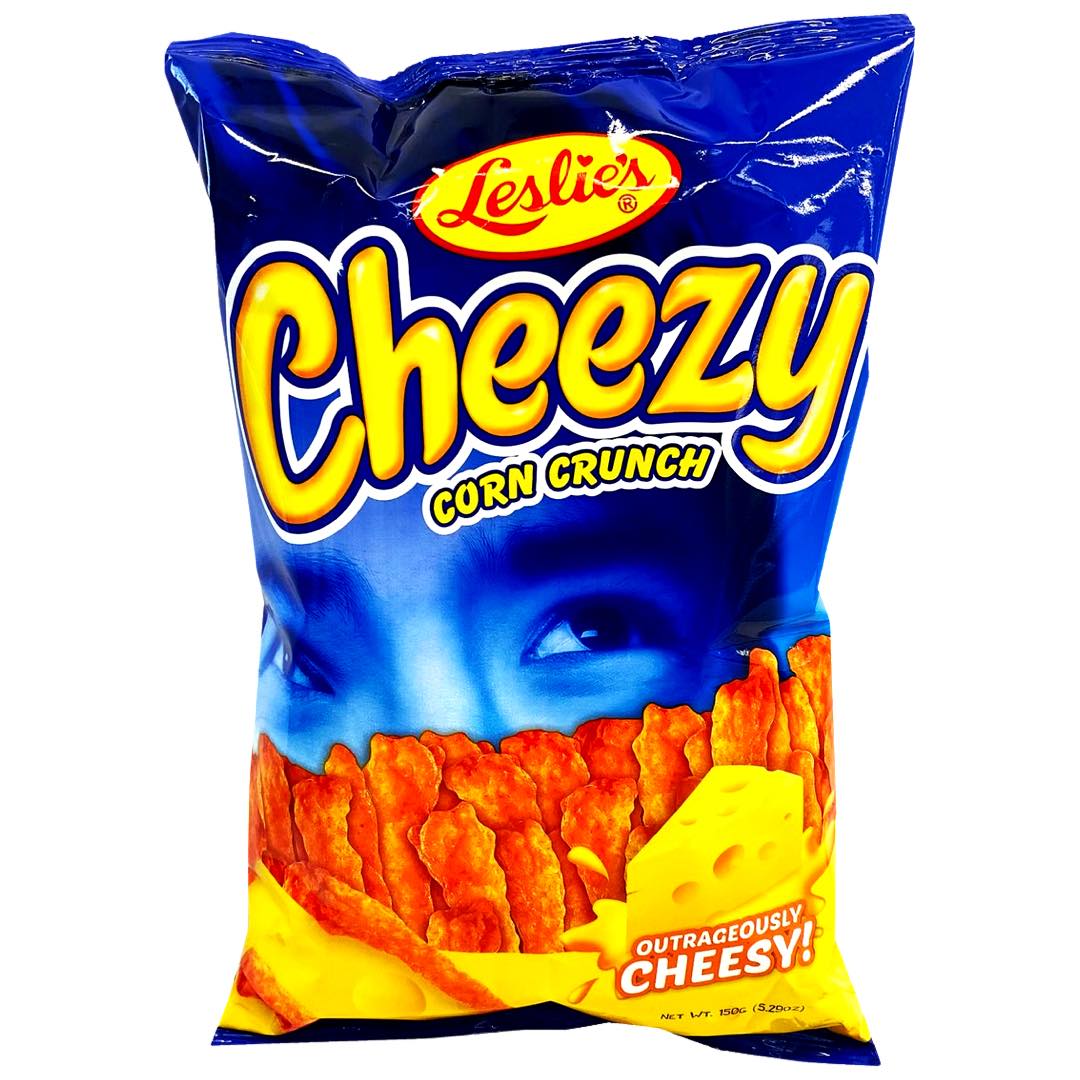 Leslie's - Cheezy Corn Crunch - 150 G – Sukli - Filipino Grocery Online USA