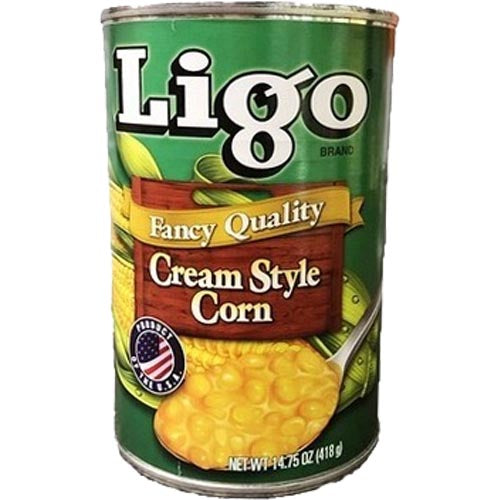 Ligo - Fancy Quality - Cream Style Corn - 14.75 OZ – Sukli - Filipino ...