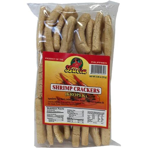 Lucia - Shrimp Crackers - Kropek - 70 G – Sukli - Filipino Grocery ...