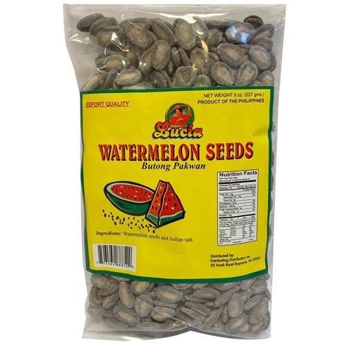 Lucia - Watermelon Seeds - Butong Pakwan - 8 OZ – Sukli - Filipino ...