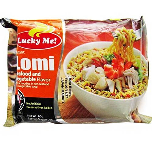 Lucky Me - Instant Lomi Pouch - 65 G – Sukli - Filipino Grocery Online USA