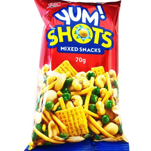 Ok - YUM! Shots - Mixed Snacks - 70 G – Sukli - Filipino Grocery Online USA