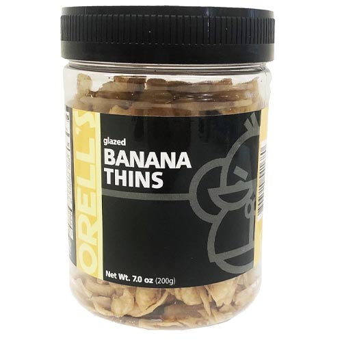 Orell's - Glazed Banana Thins - 3 OZ – Sukli - Filipino Grocery Online USA