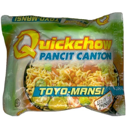 Quick Chow -Pancit Canton - Toyo-Mansi Flavor - 65 G – Sukli - Filipino ...