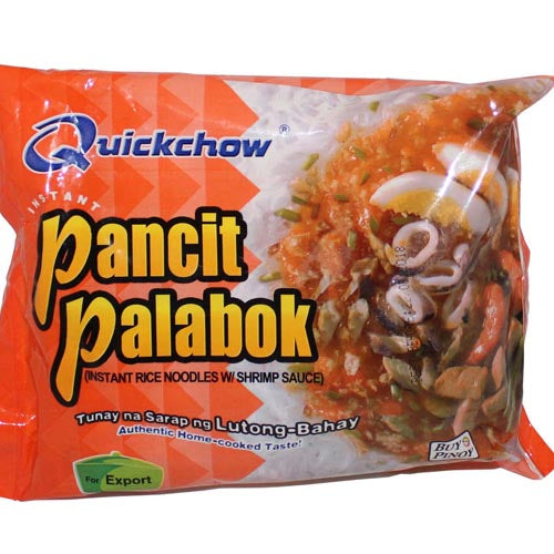 Quick Chow - Pancit Palabok Instant Rice Noodles with Shrimp Sauce - 6 ...