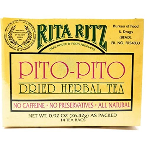 Rita Ritz - Pito-Pito Dried Herbal Tea - 14 Tea Bags – Sukli - Filipino ...