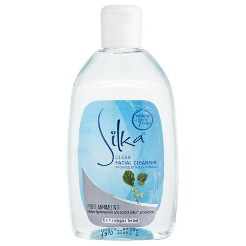 Silka - Facial Cleanser - with Hazel Extract + Vitamin B3 - 150 ML ...