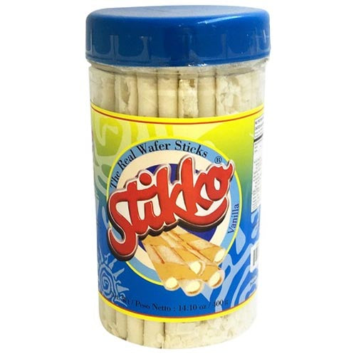 Stikko Vanilla Wafer Stick in Jar - 14.1 OZ – Sukli - Filipino Grocery ...