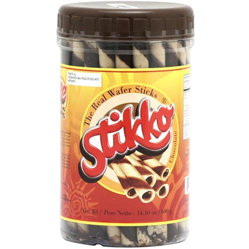 Stikko - Chocolate Wafer Sticks in Jar - 14.1 OZ – Sukli - Filipino ...