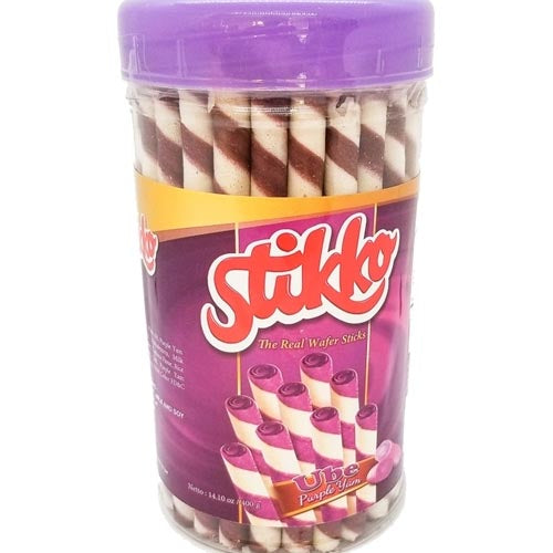 Stikko UBE Wafer Stick in Jar - 14.1 OZ – Sukli - Filipino Grocery ...