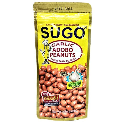 Sugo - Garlic Flavor Adobo Peanuts - 100 G – Sukli - Filipino Grocery ...