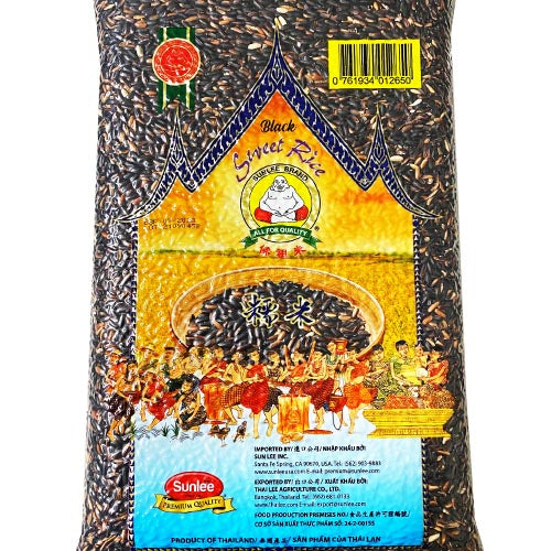 Sunlee Brand - Black Sweet Rice - Black Glutinous Rice - Pirurutong ...