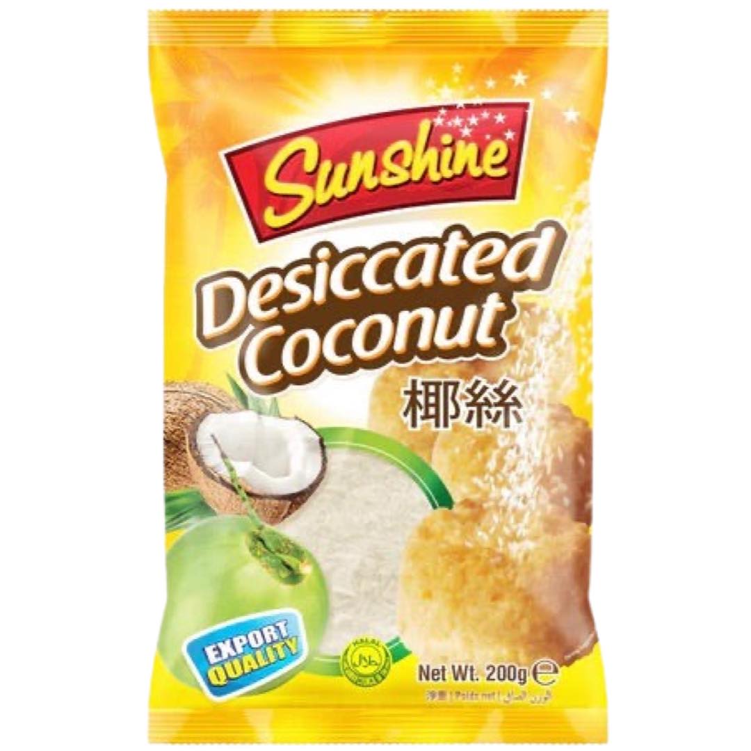 Sunshine - Desiccated Coconut - 200 G – Sukli - Filipino Grocery Online USA