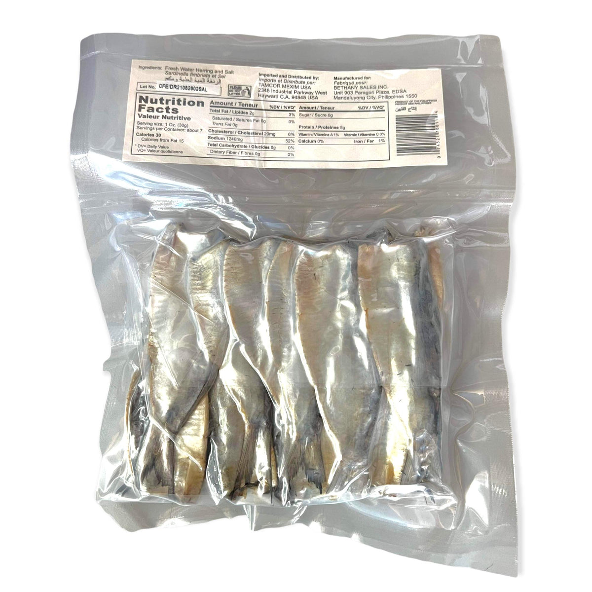 Sagana - Dried Salted Fresh Water Herring (Tawilis) - 200 G – Sukli ...