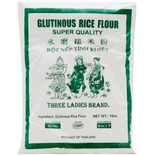 Three Ladies Brand - Glutinous Rice Flour ( GREEN) - Super Quality - 1 ...