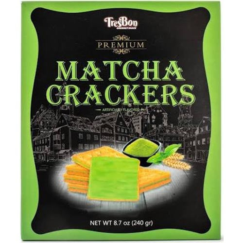 TresBon - Matcha Crackers - Premium - 240 G – Sukli - Filipino Grocery ...