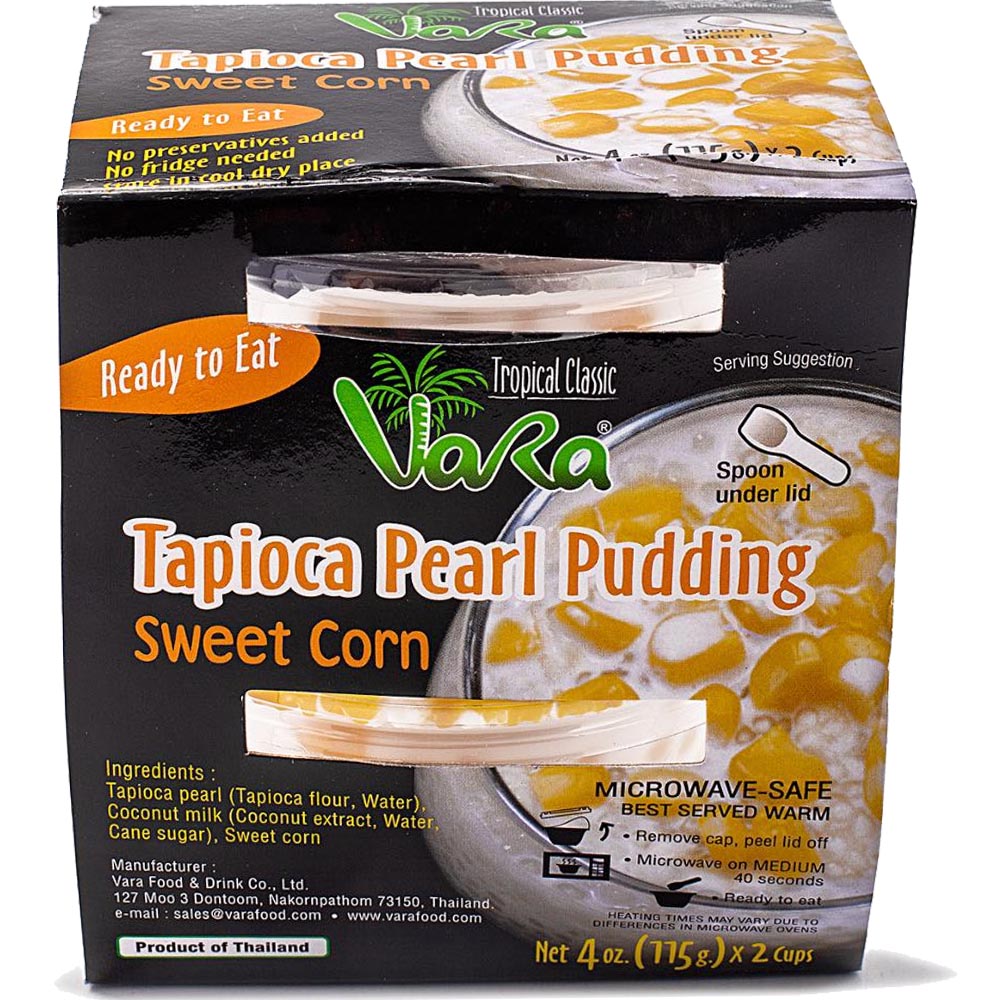 Vara - Tapioca Pearl Pudding - Sweet Corn - 2 Cups - 4 OZ – Sukli ...