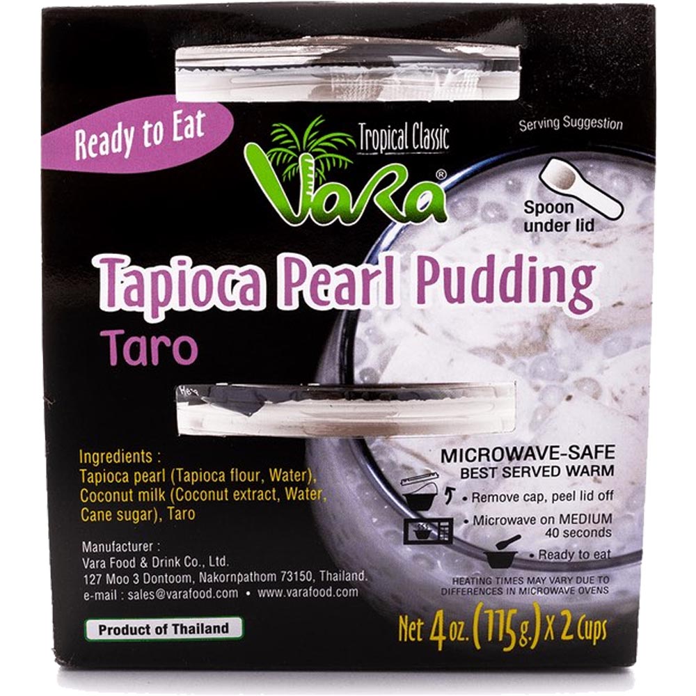 Vara - Tapioca Pearl Pudding - Taro - 2 Cups - 4 OZ – Sukli - Filipino ...