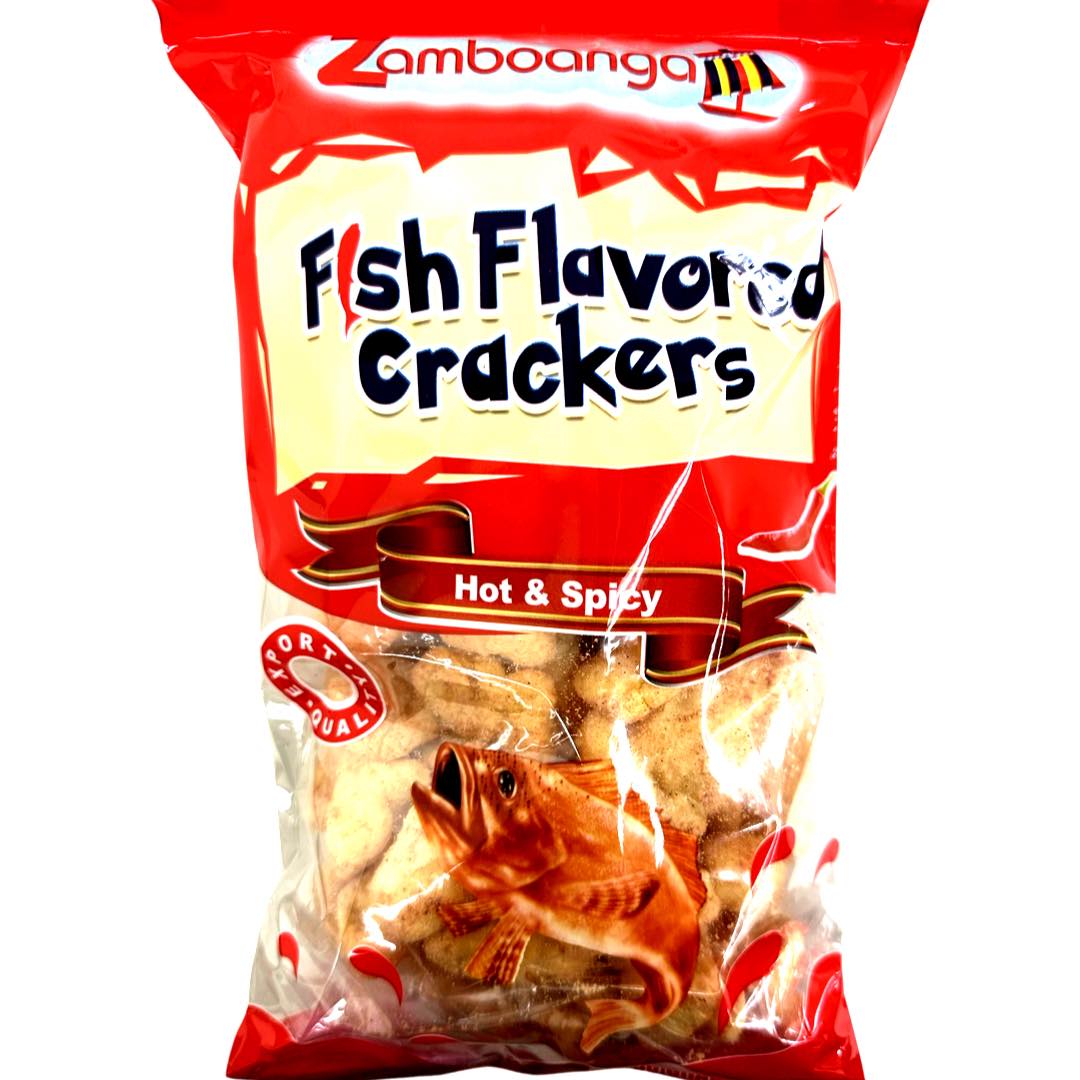 Zamboanga - Fish Flavored Crackers - Hot and Spicy - 100 G – Sukli ...