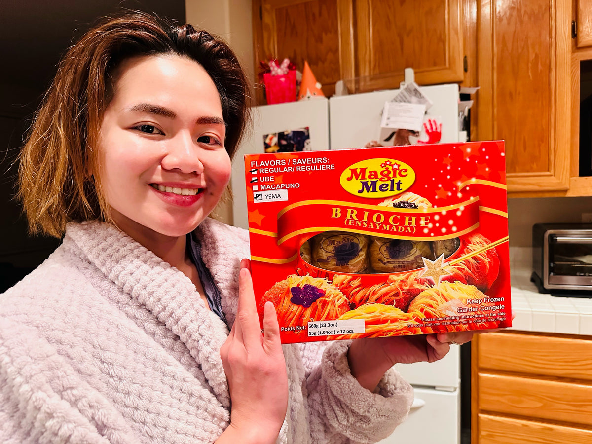 Magic Melt - Brioche (Ensaymada) Regular / UBE / Yema - 12 PCS - 660 G ...