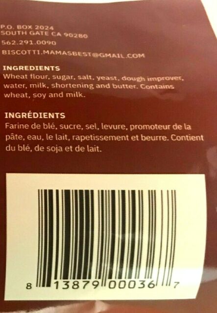 Mama's Best - The Original Biscotti - 7 OZ – Sukli - Filipino Grocery Online USA